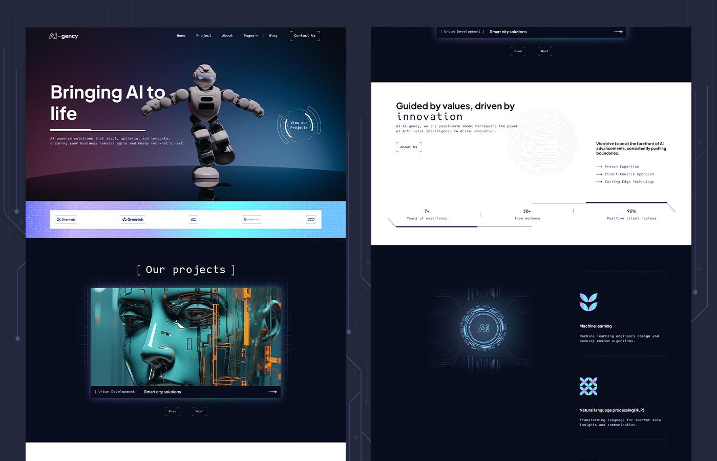 AI-gency - Agency HTML5 Responsive Website Template
