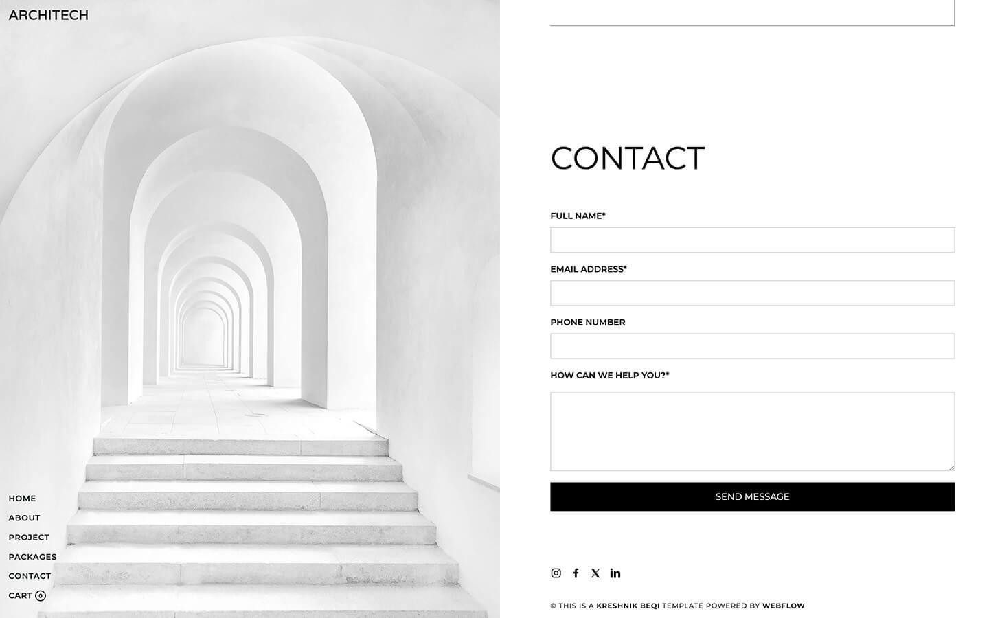 Architech - Architecture HTML5 Responsive Website Template