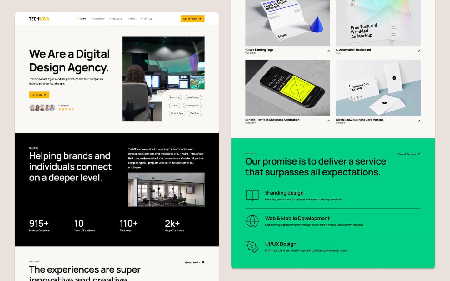 TechNova - Agency HTML5 Responsive Website Template