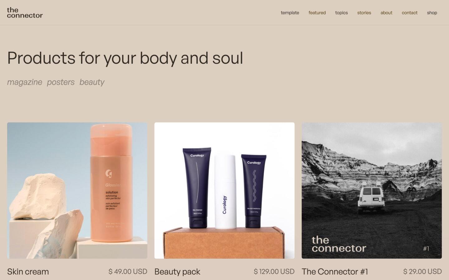 The Connector - Blog HTML5 Responsive Website Template