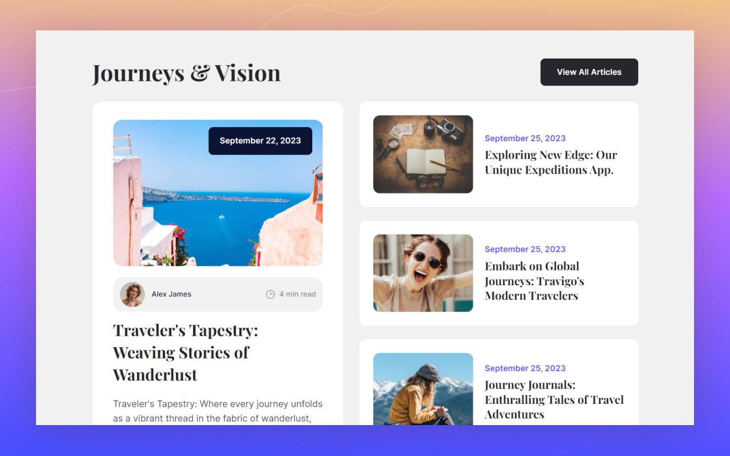 TripyFlow - Tourism HTML5 Responsive Website Template