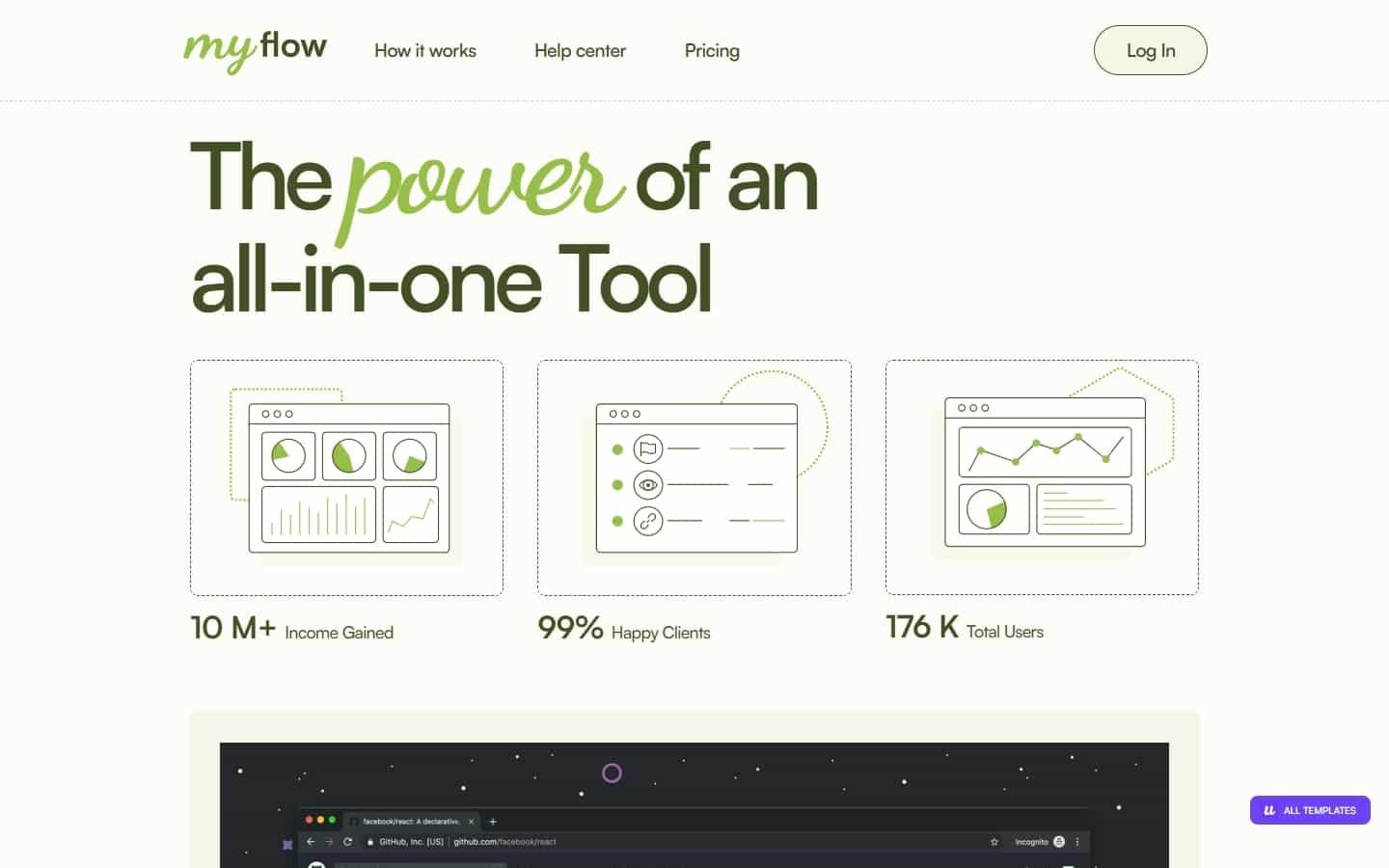 Myflow - SaaS HTML5 Responsive Website Template