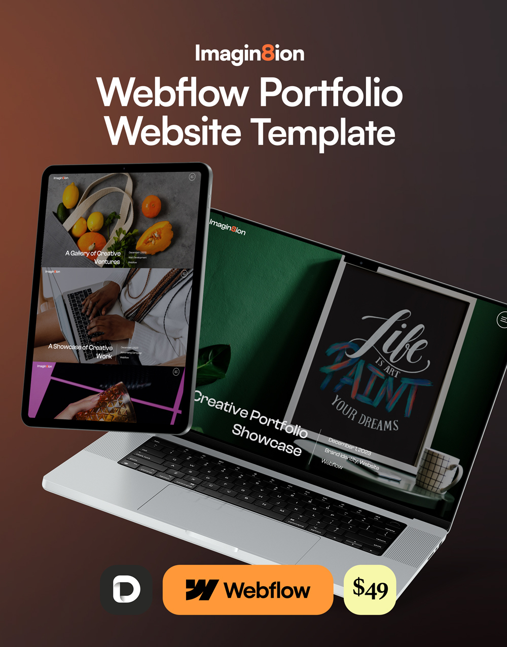 Imagin8ion - Creative HTML5 Responsive Website Template