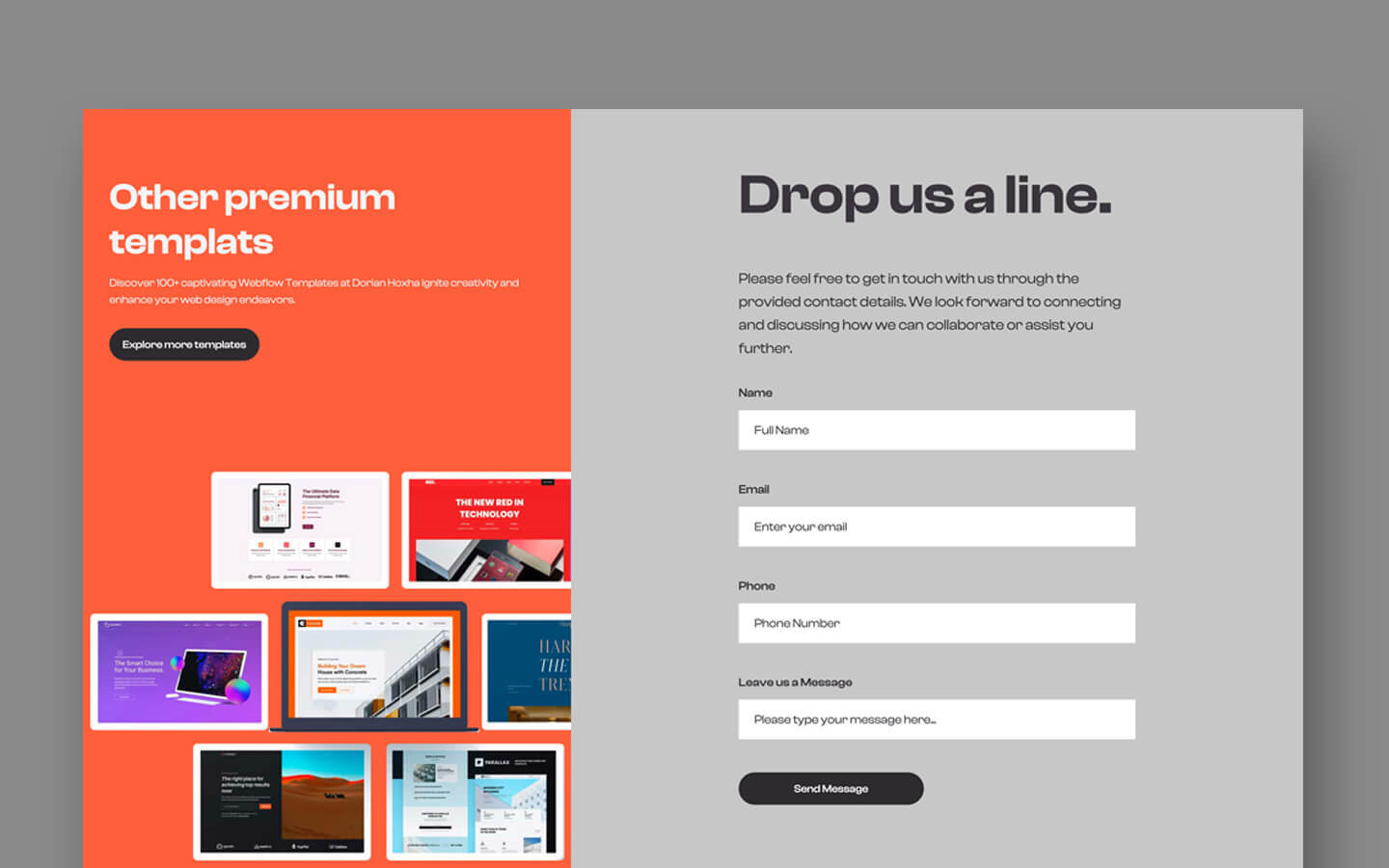 Imagin8ion - Creative HTML5 Responsive Website Template