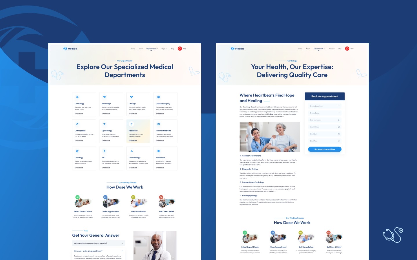 Medicio - Hospital HTML5 Responsive Website Template