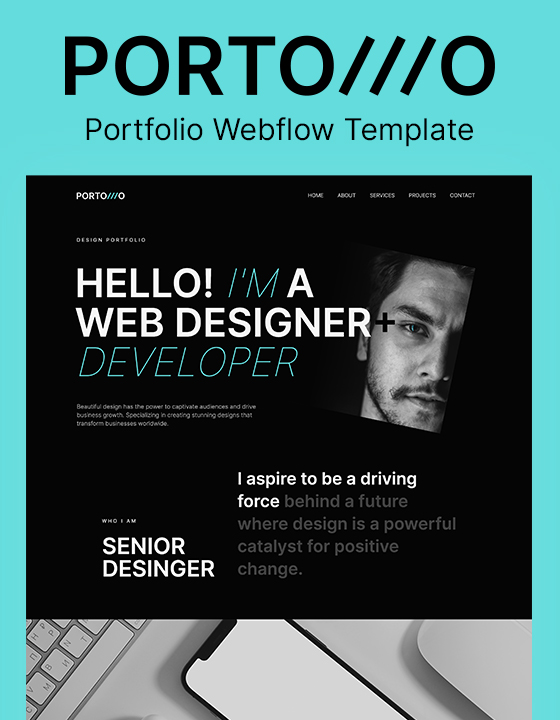 Portolio - Portfolio HTML5 Responsive Website Template
