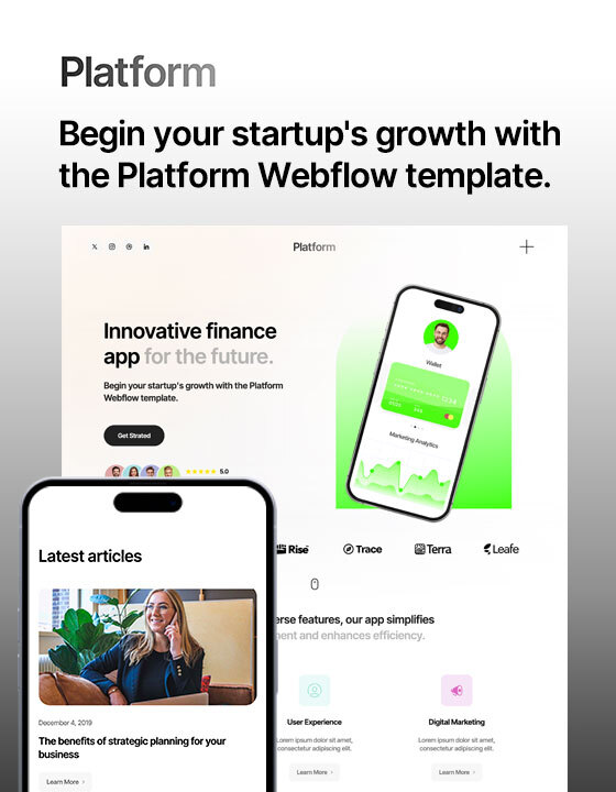 Platform - Agency HTML5 Responsive Website Template