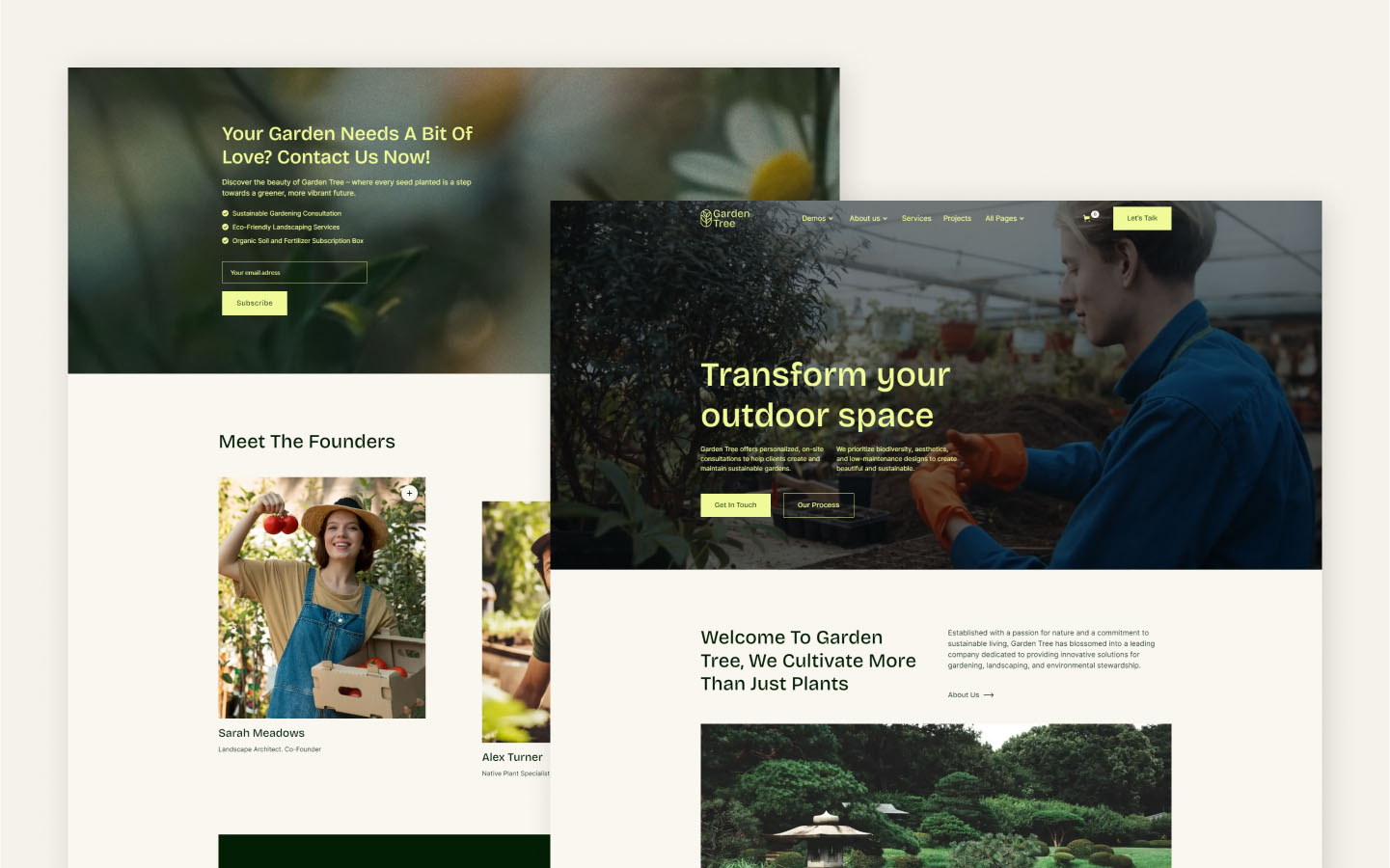 Garden Tree - Florist HTML5 Responsive Website Template