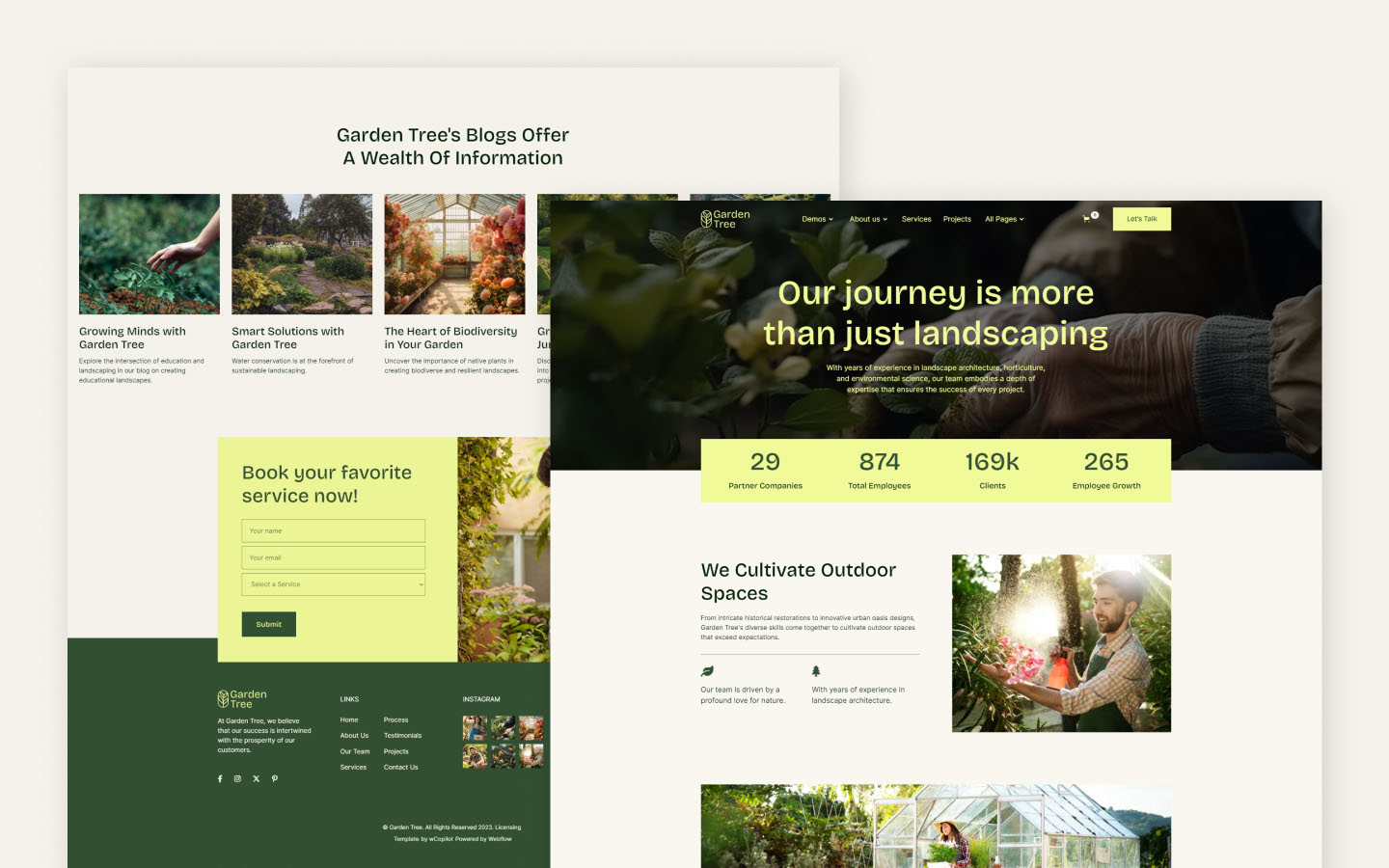 Garden Tree - Florist HTML5 Responsive Website Template