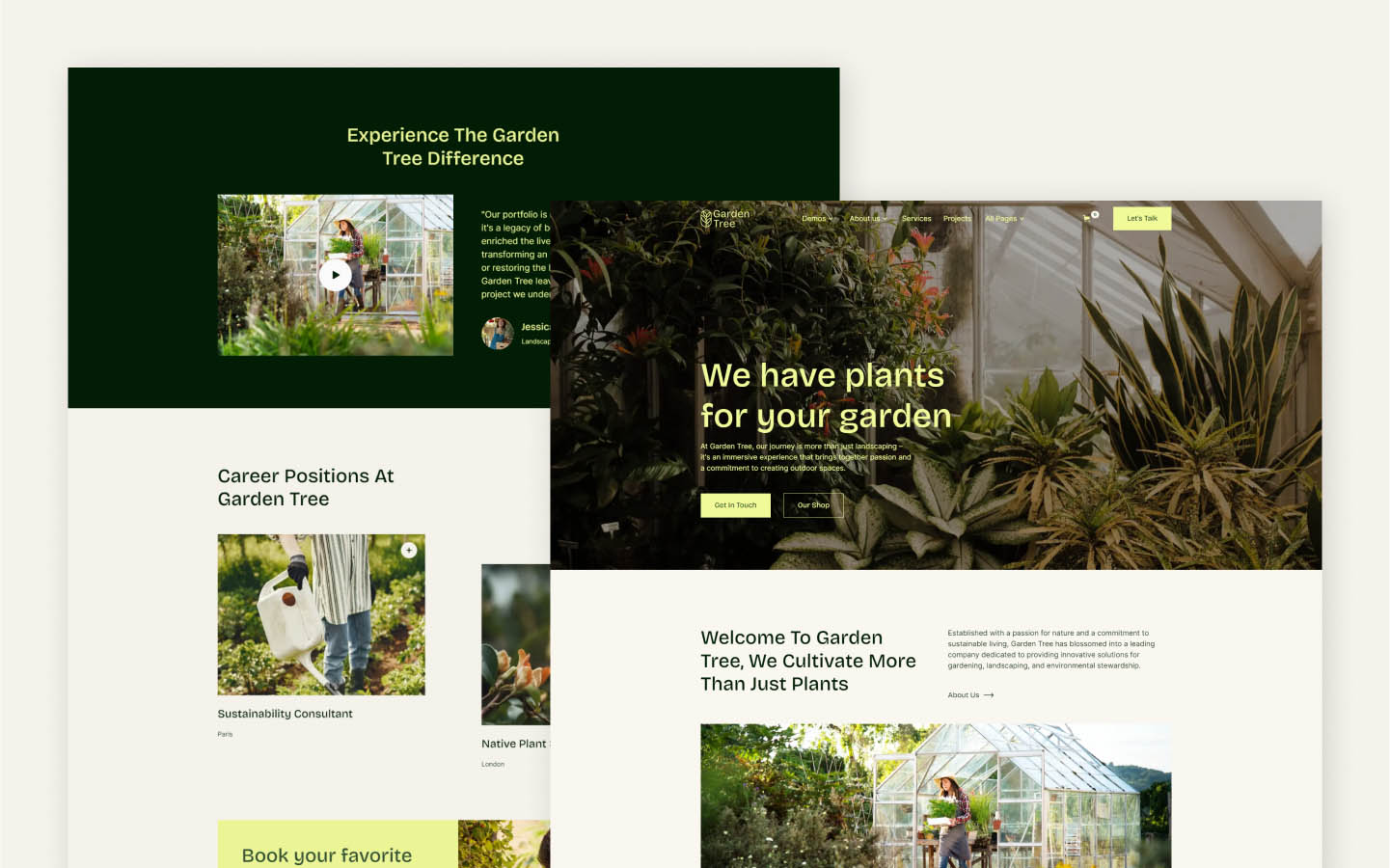 Garden Tree - Florist HTML5 Responsive Website Template