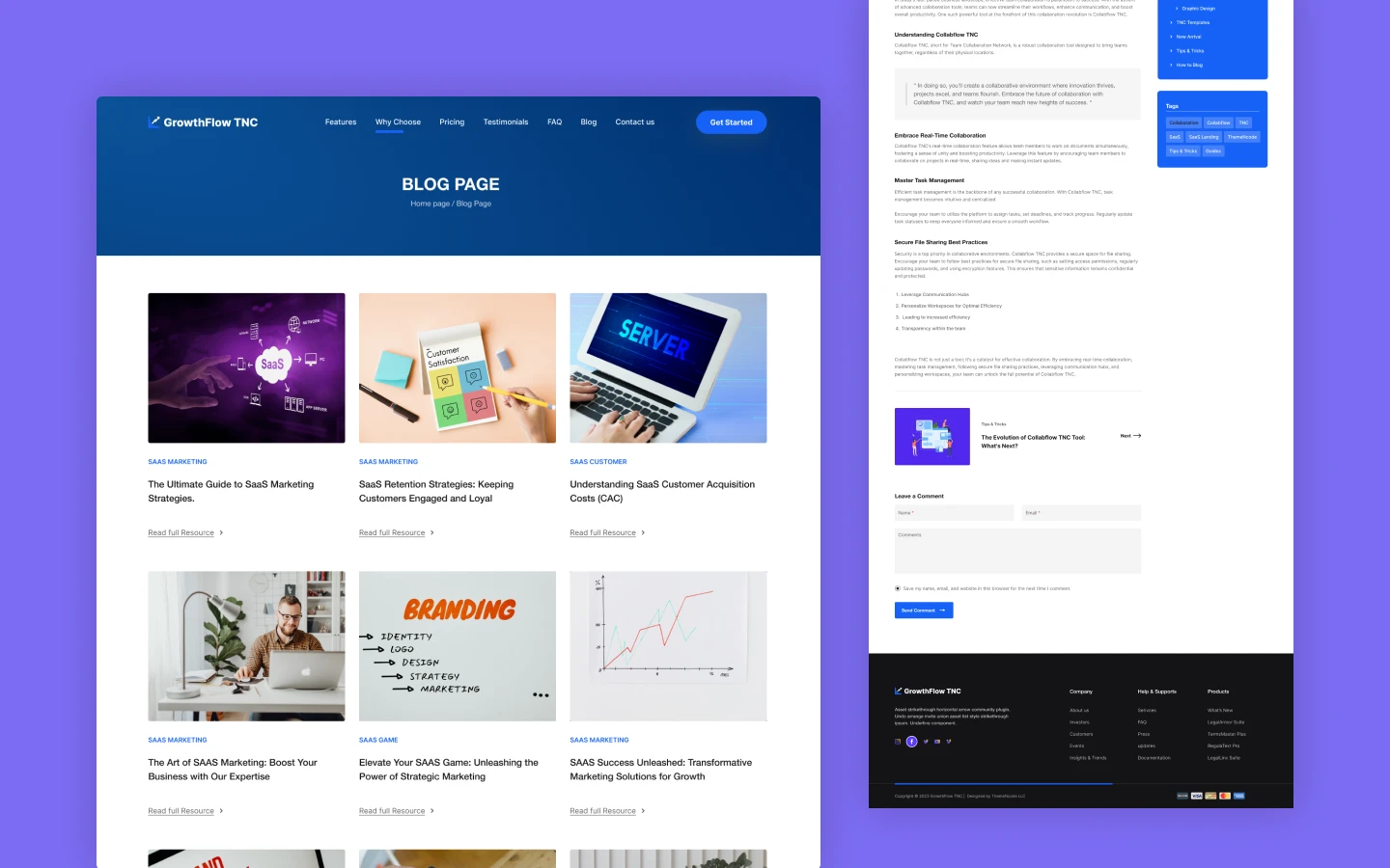 GrowthFlow TNC - Agency HTML5 Responsive Website Template