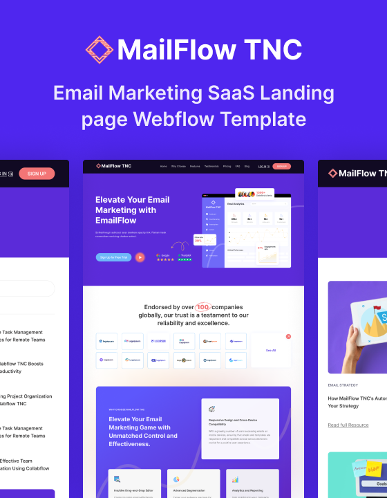 MailFlow TNC by ThemeNcode | Muzli Creative Store