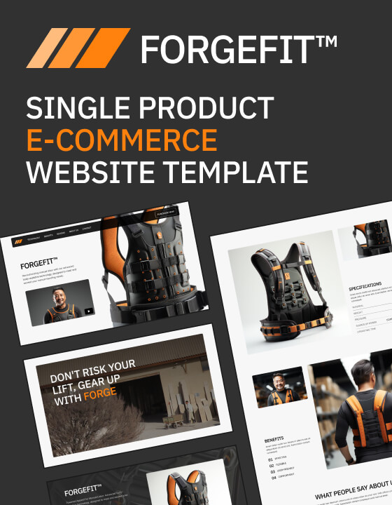ForgeFit - Business HTML5 Responsive Website Template