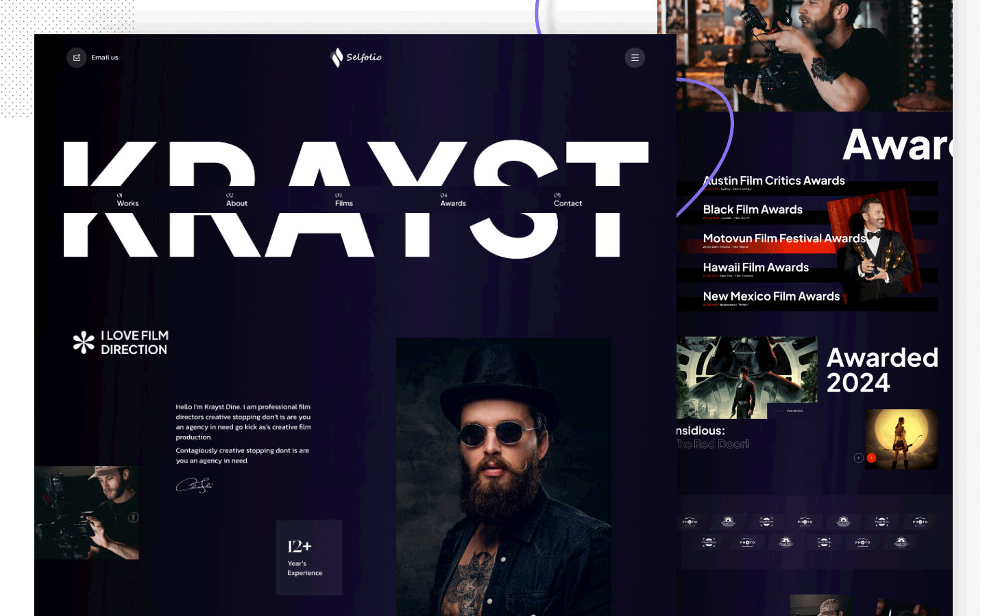 Selfolio - Personal HTML5 Responsive Website Template