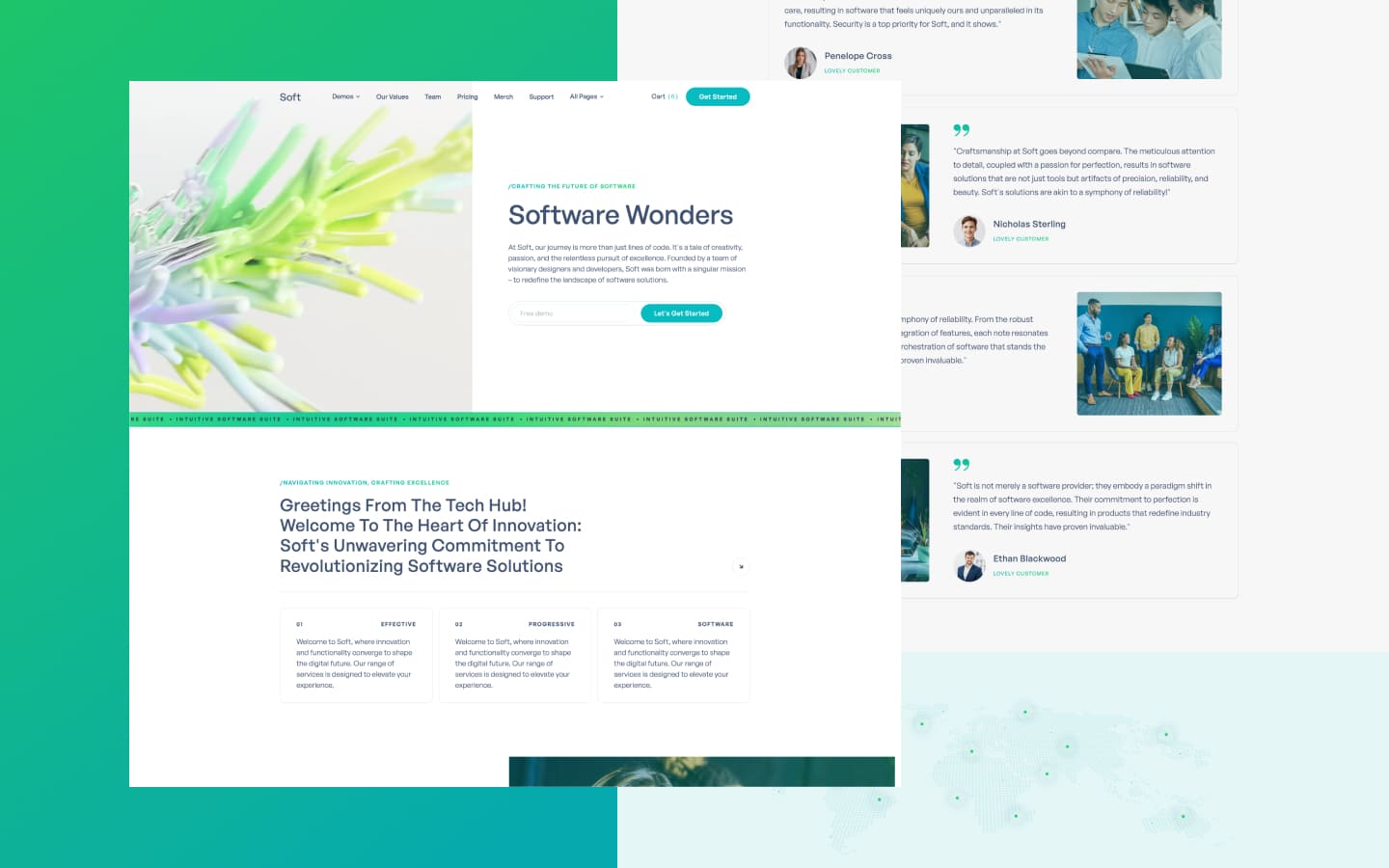 Soft 128 - Software HTML5 Responsive Website Template