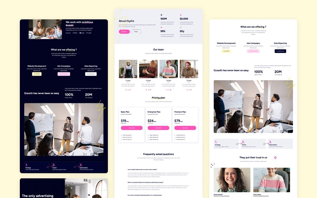 Digico - Agency HTML5 Responsive Website Template