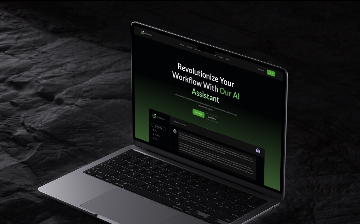 AI Assistant - SaaS HTML5 Responsive Website Template