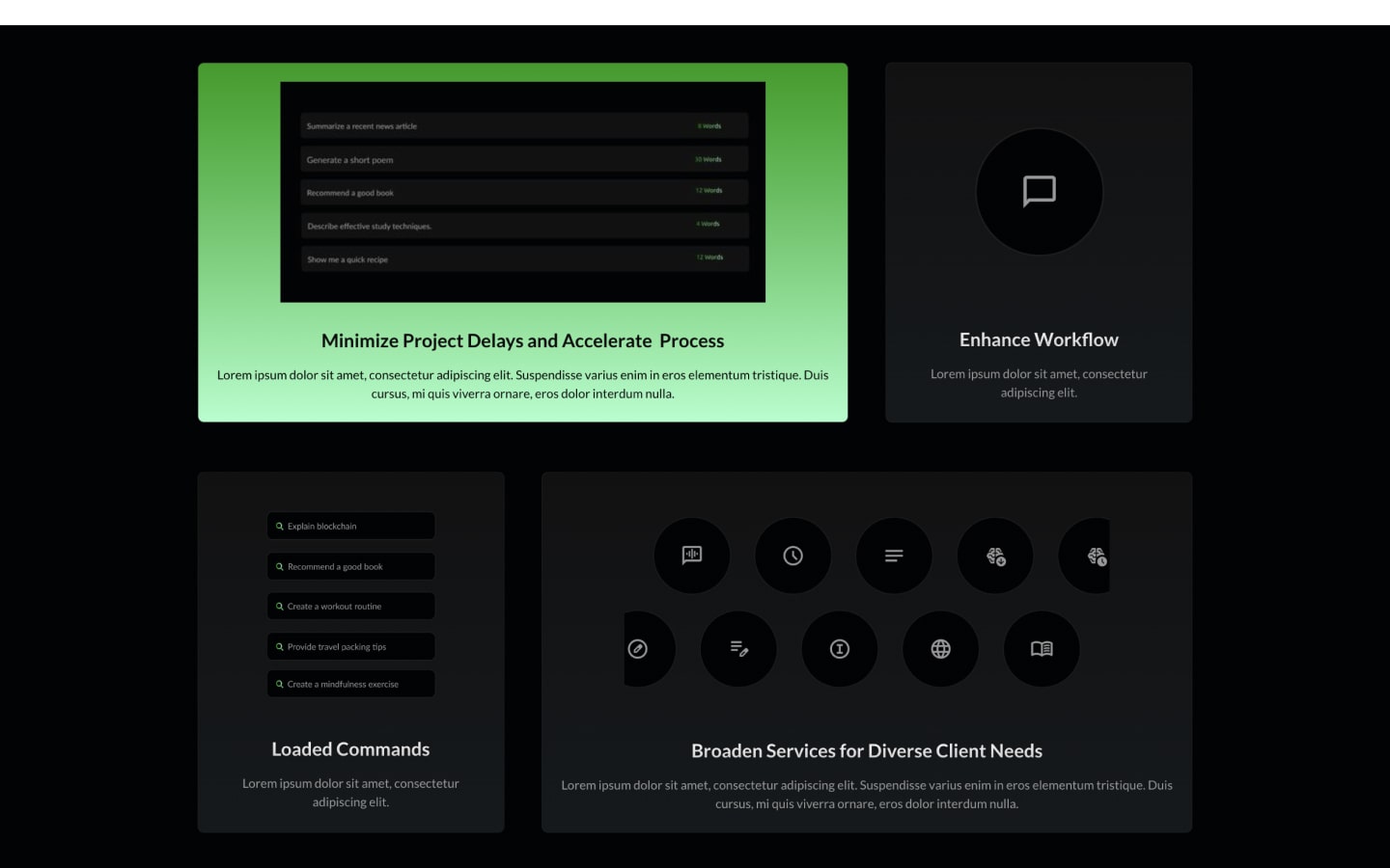 AI Assistant - SaaS HTML5 Responsive Website Template