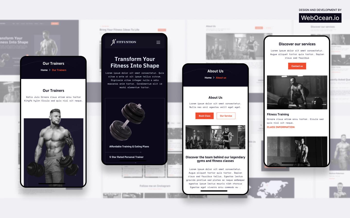 FitFustion - Gym HTML5 Responsive Website Template