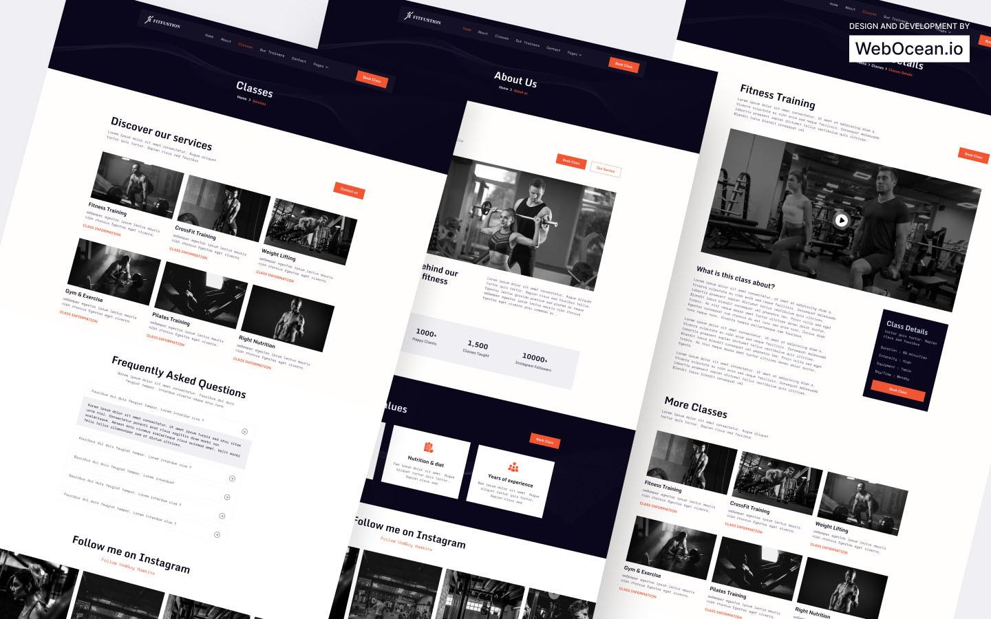 FitFustion - Gym HTML5 Responsive Website Template