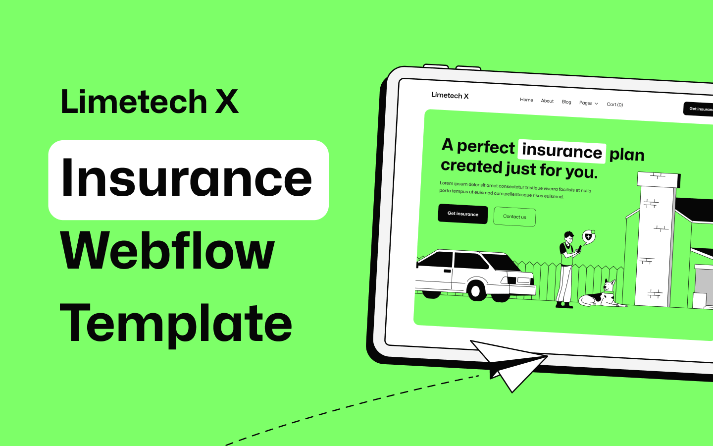 Limetech X - Insurance HTML5 Responsive Website Template
