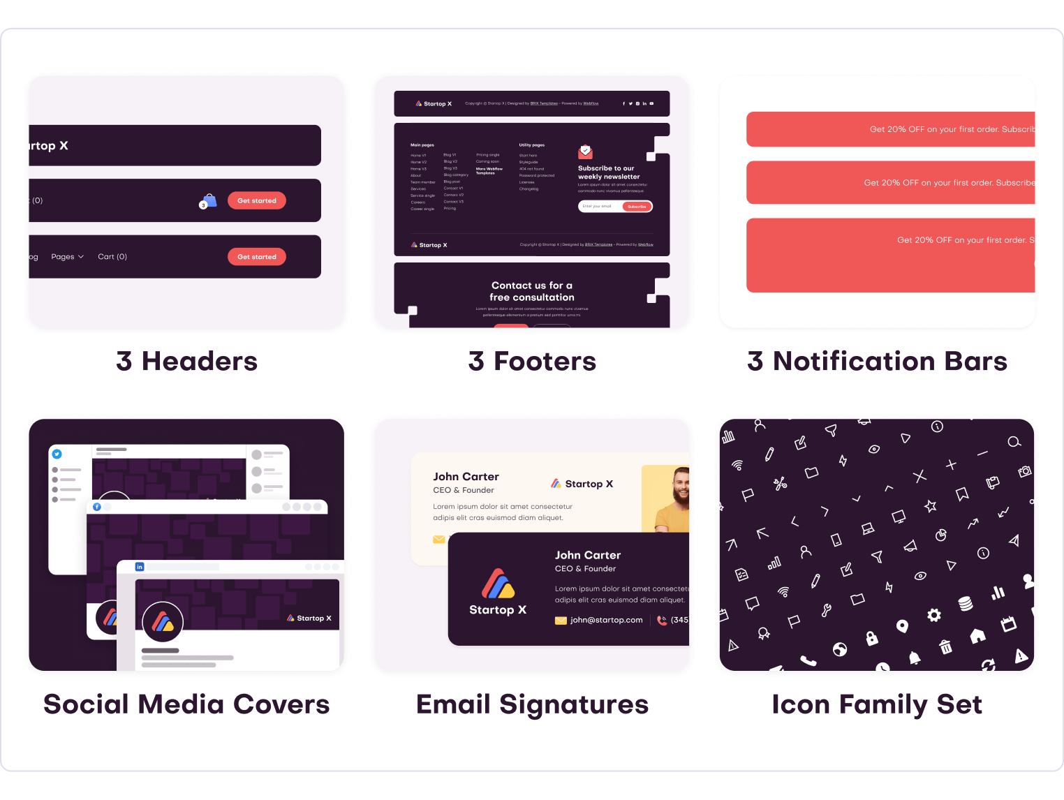 Startop X - Startup HTML5 Responsive Website Template