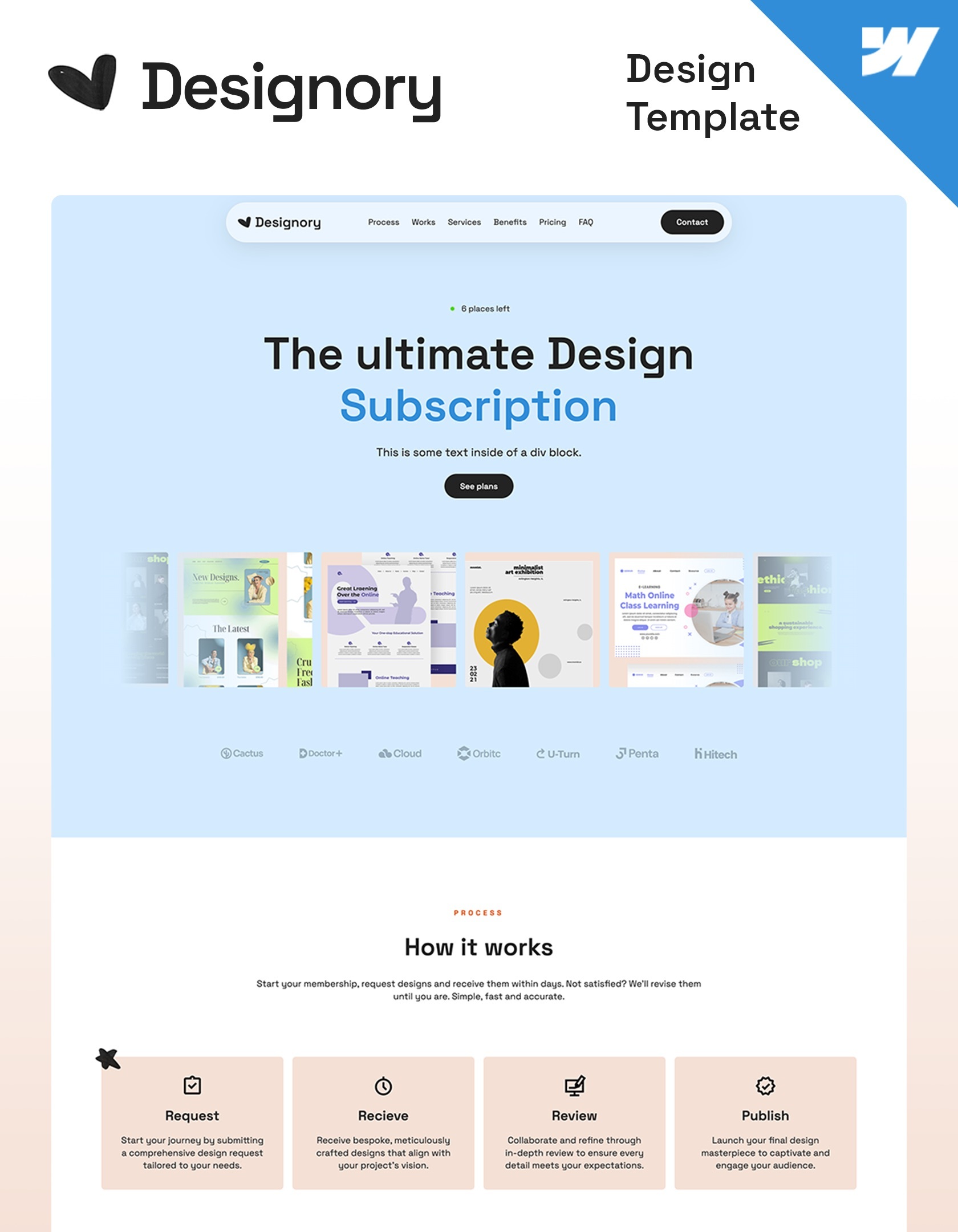 Dezignory - Agency HTML5 Responsive Website Template