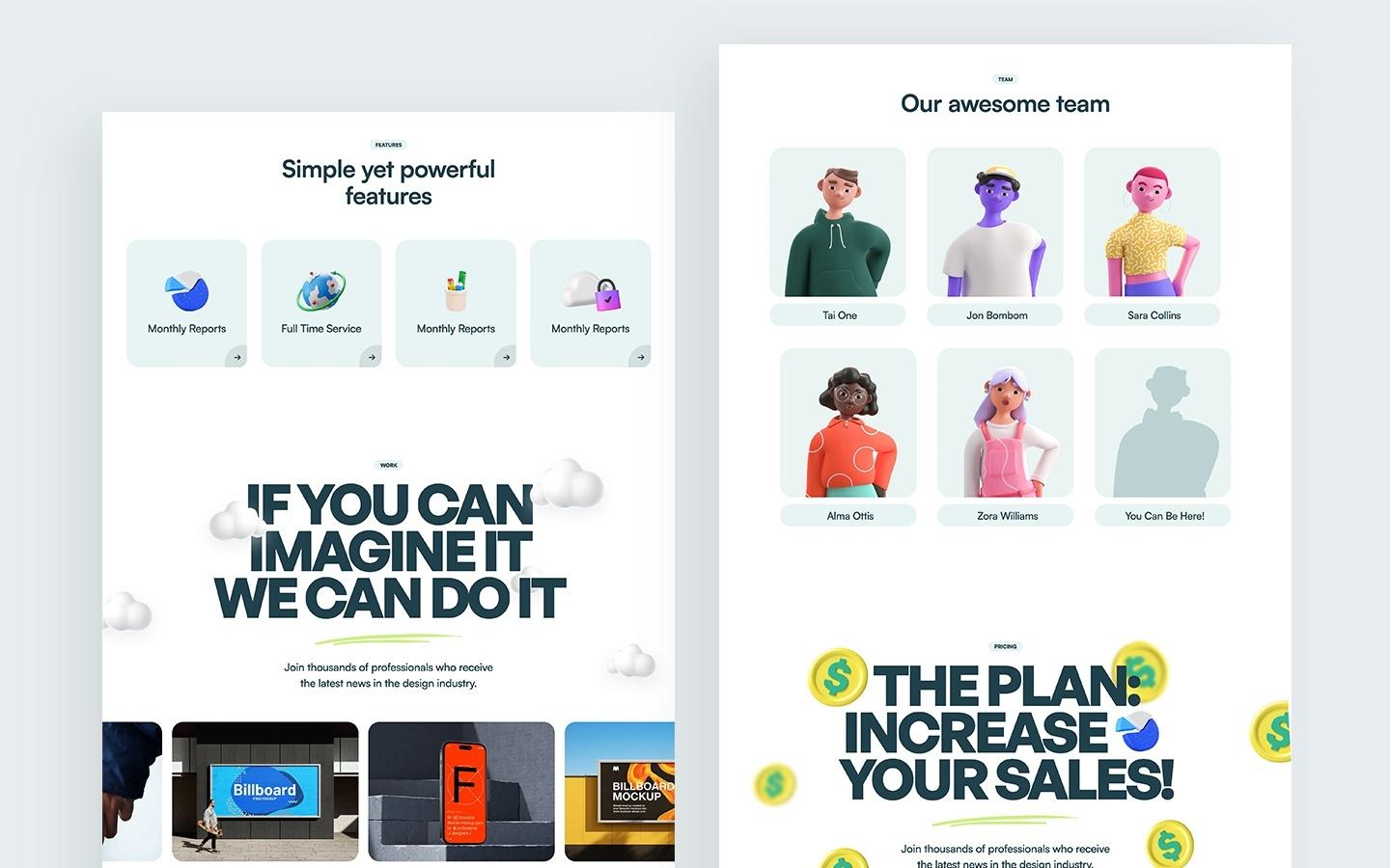 Hey - Agency HTML5 Responsive Website Template