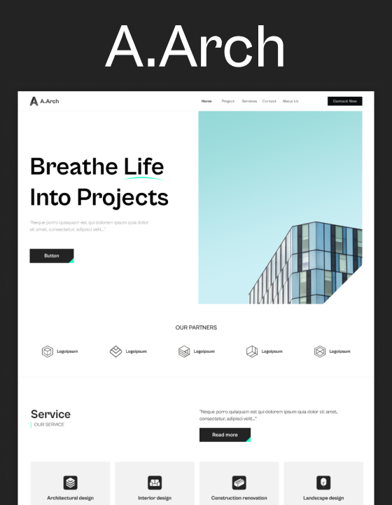 A.Arch - Architecture HTML5 Responsive Website Template