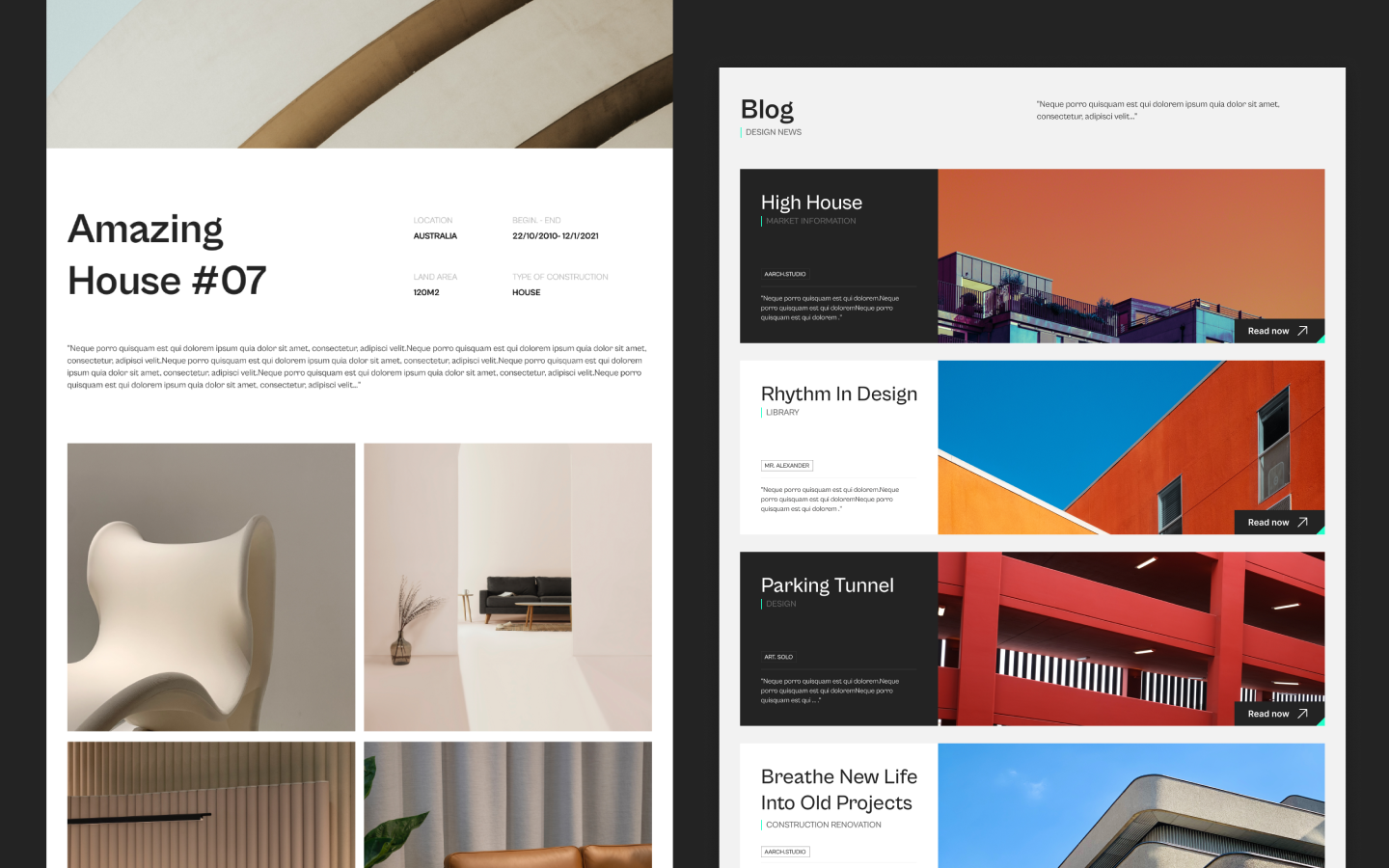 A.Arch - Architecture HTML5 Responsive Website Template