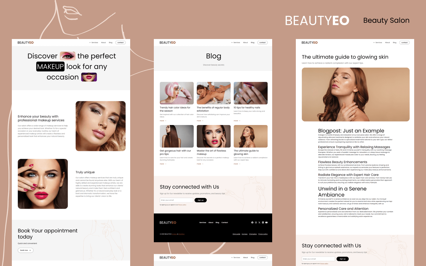 Beautyeo - Beauty HTML5 Responsive Website Template