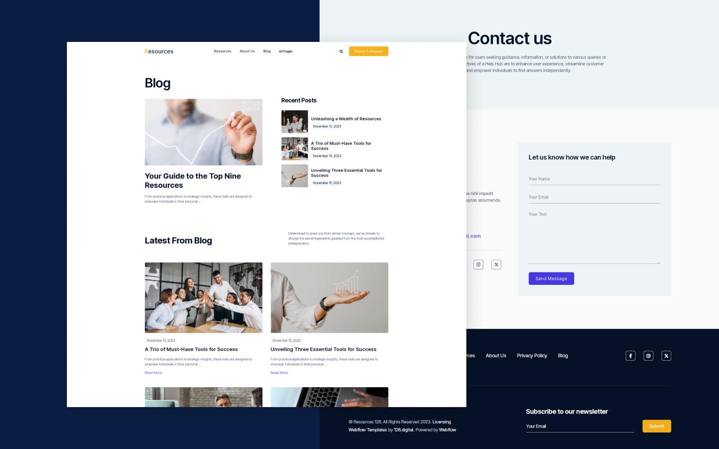 Resources 128 - Documentation HTML5 Responsive Website Template