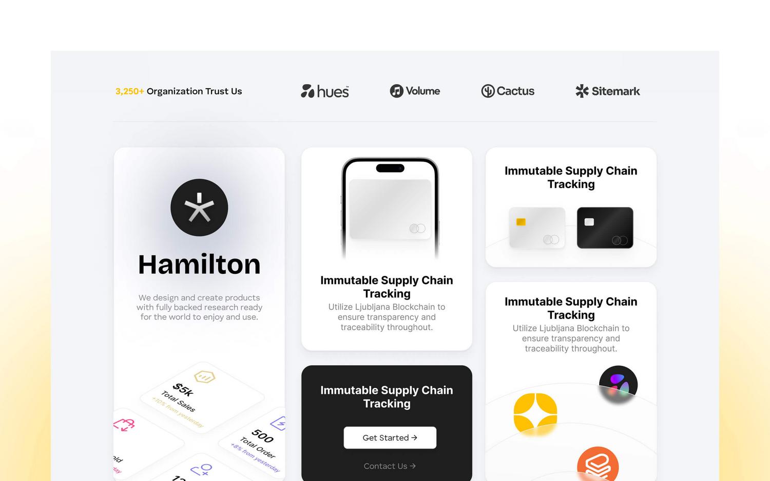 Hamilton - SaaS HTML5 Responsive Website Template