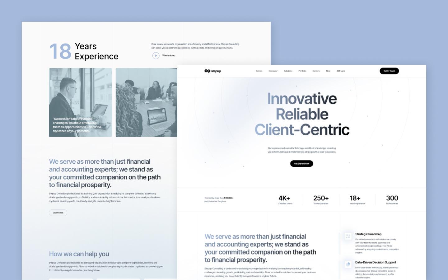 Stepup - Consulting HTML5 Responsive Website Template