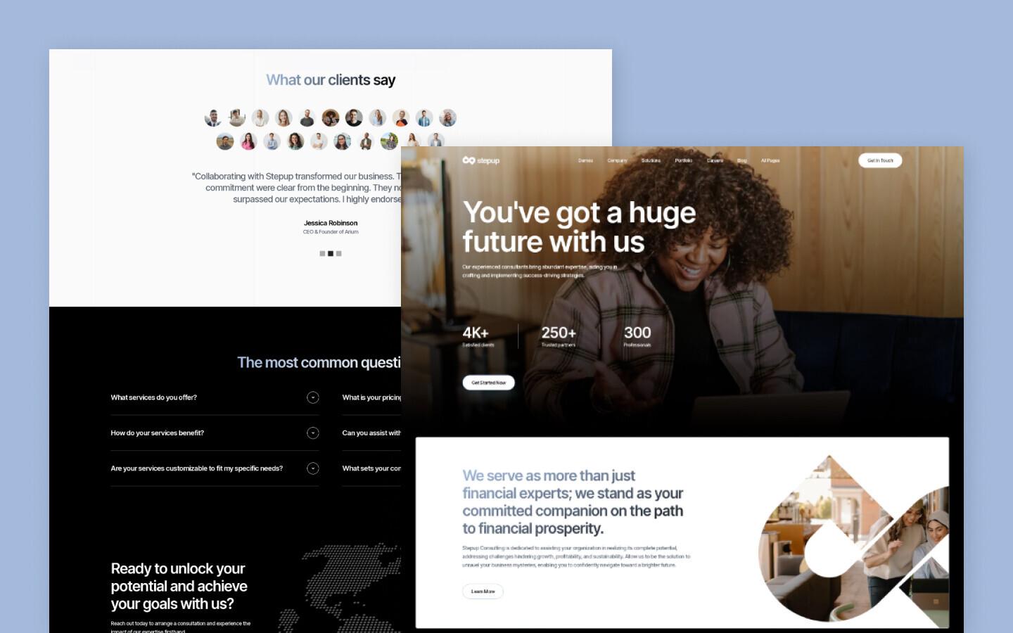 Stepup - Consulting HTML5 Responsive Website Template
