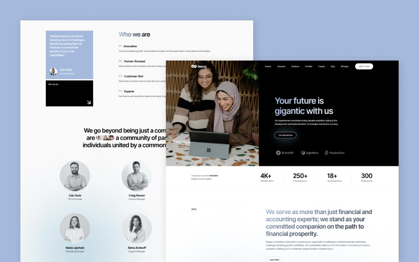 Stepup - Consulting HTML5 Responsive Website Template