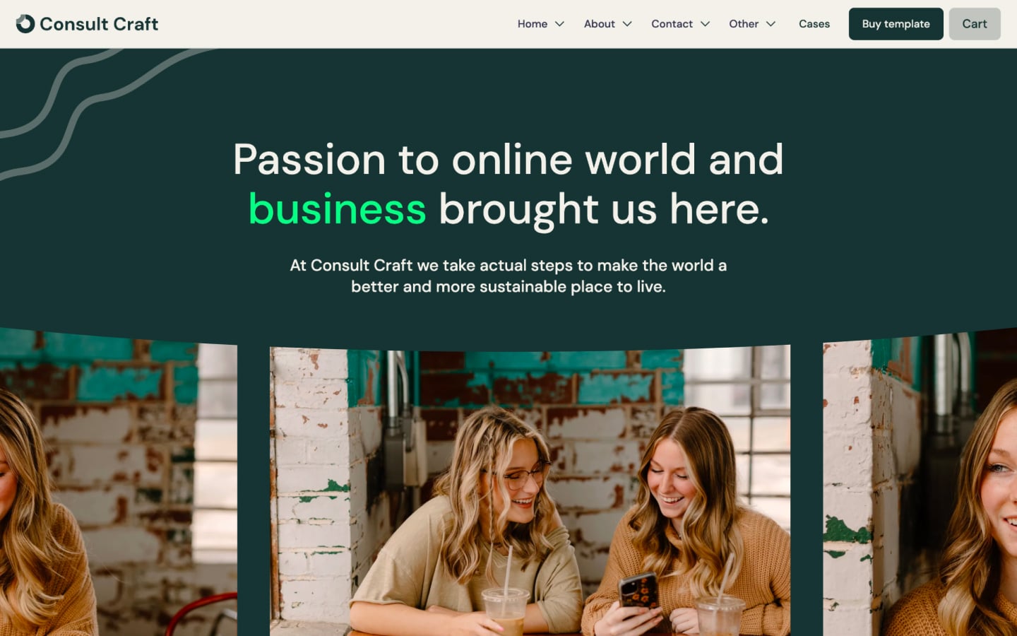 Consult Craft - Consulting HTML5 Responsive Website Template