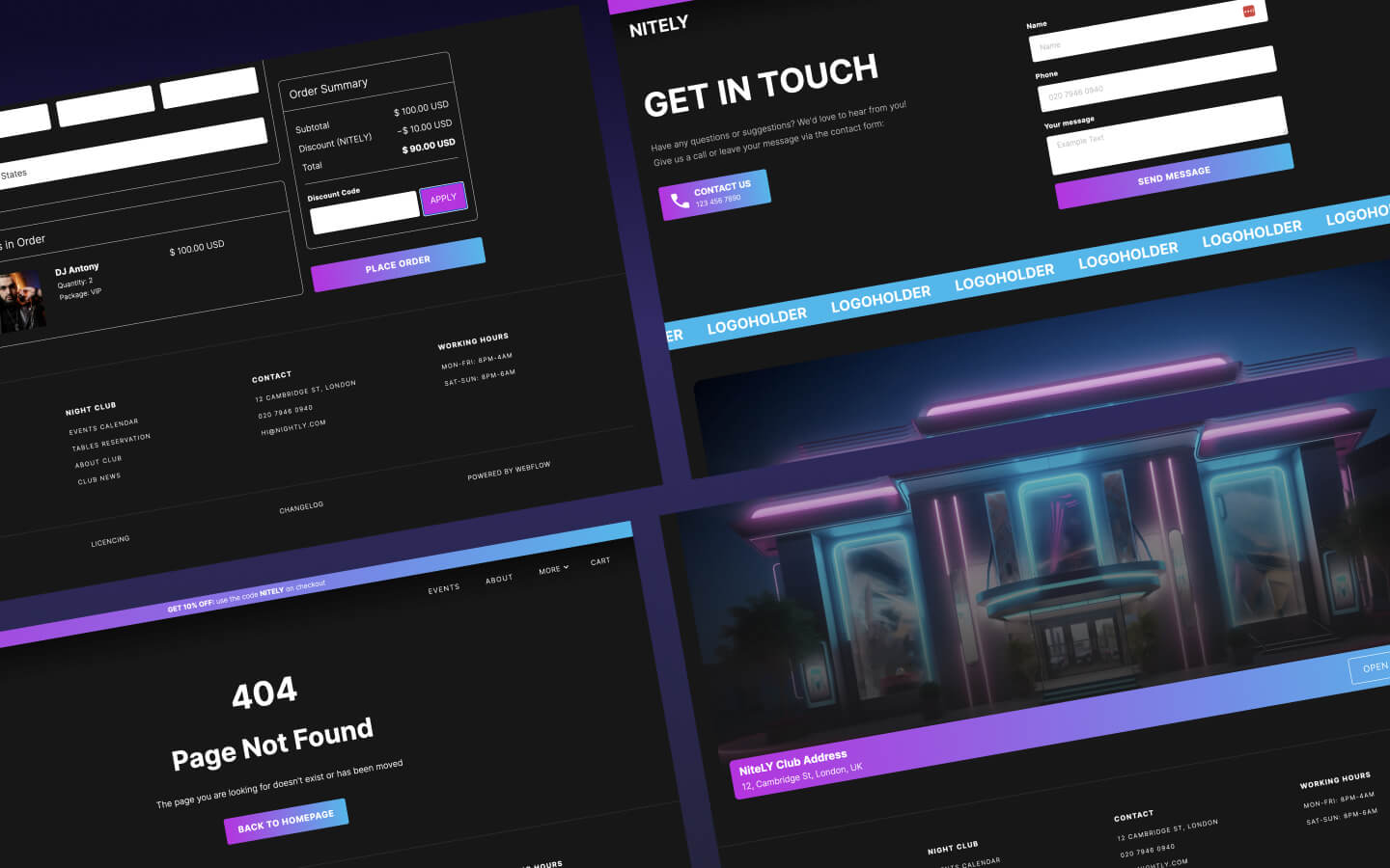 Nitely - Event HTML5 Responsive Website Template