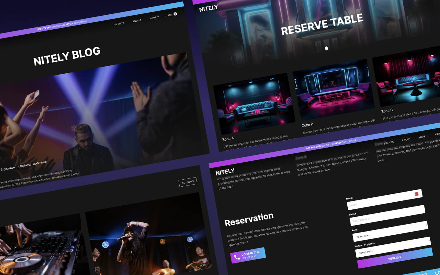 Nitely - Event HTML5 Responsive Website Template