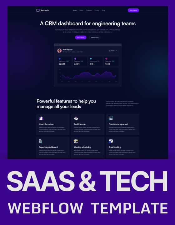 Sasstastic - SaaS HTML5 Responsive Website Template