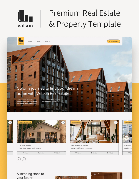Wilson - Real Estate HTML5 Responsive Website Template