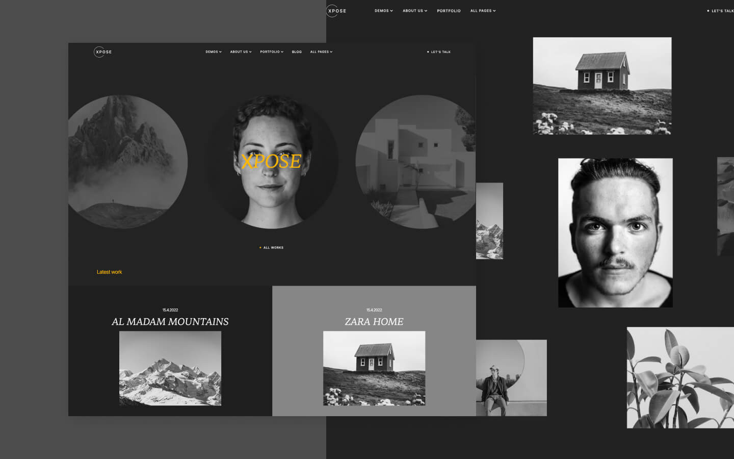 Xpose 128 - Photography HTML5 Responsive Website Template