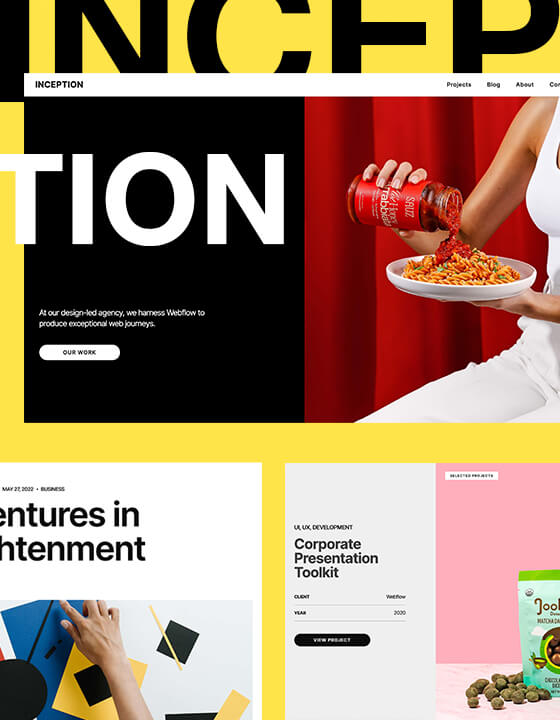 Inception - Agency HTML5 Responsive Website Template