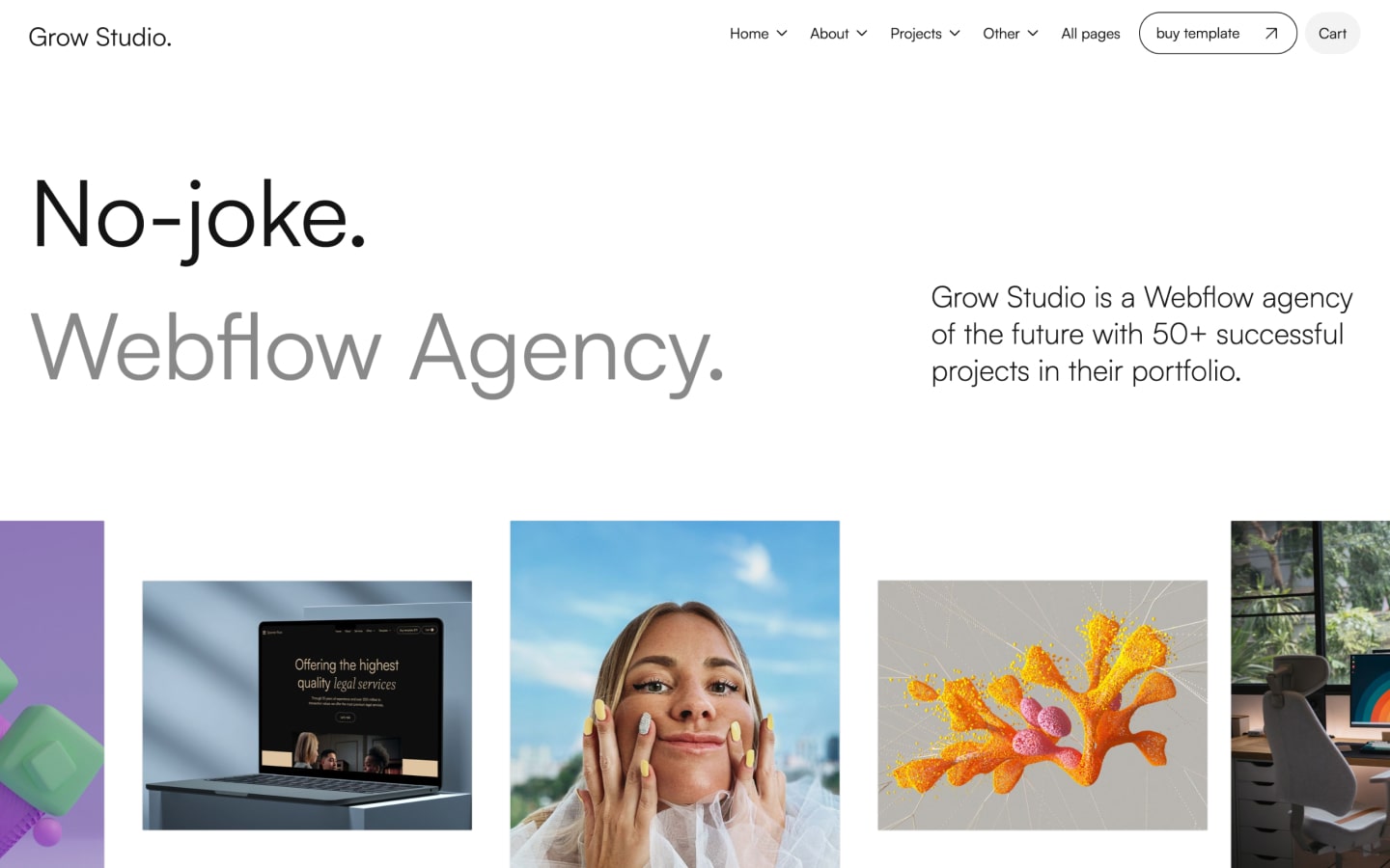 Grow Studio - Agency HTML5 Responsive Website Template
