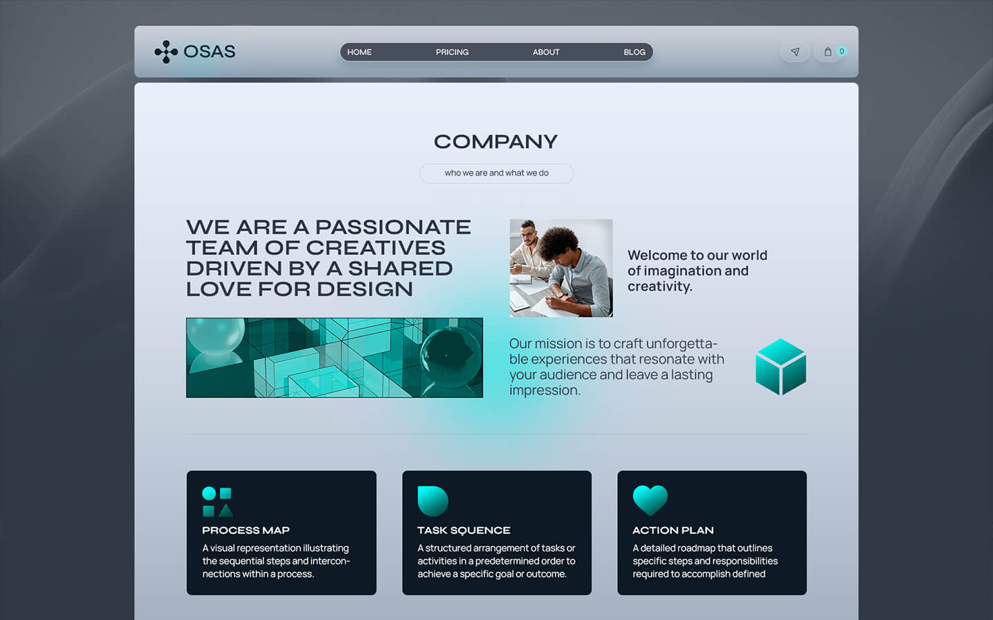 Osas - SaaS HTML5 Responsive Website Template