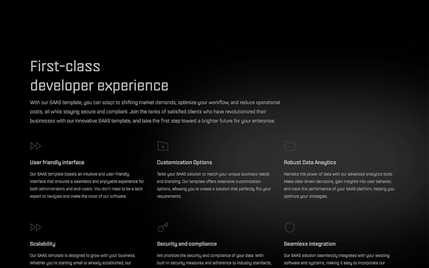 Nuur - SaaS HTML5 Responsive Website Template