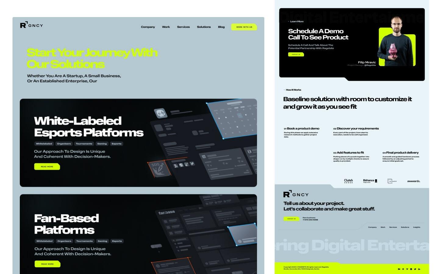 Rgncy - Agency HTML5 Responsive Website Template