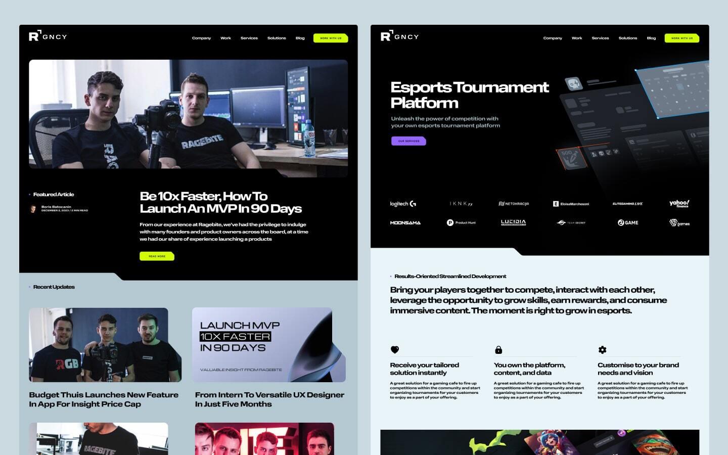 Rgncy - Agency HTML5 Responsive Website Template