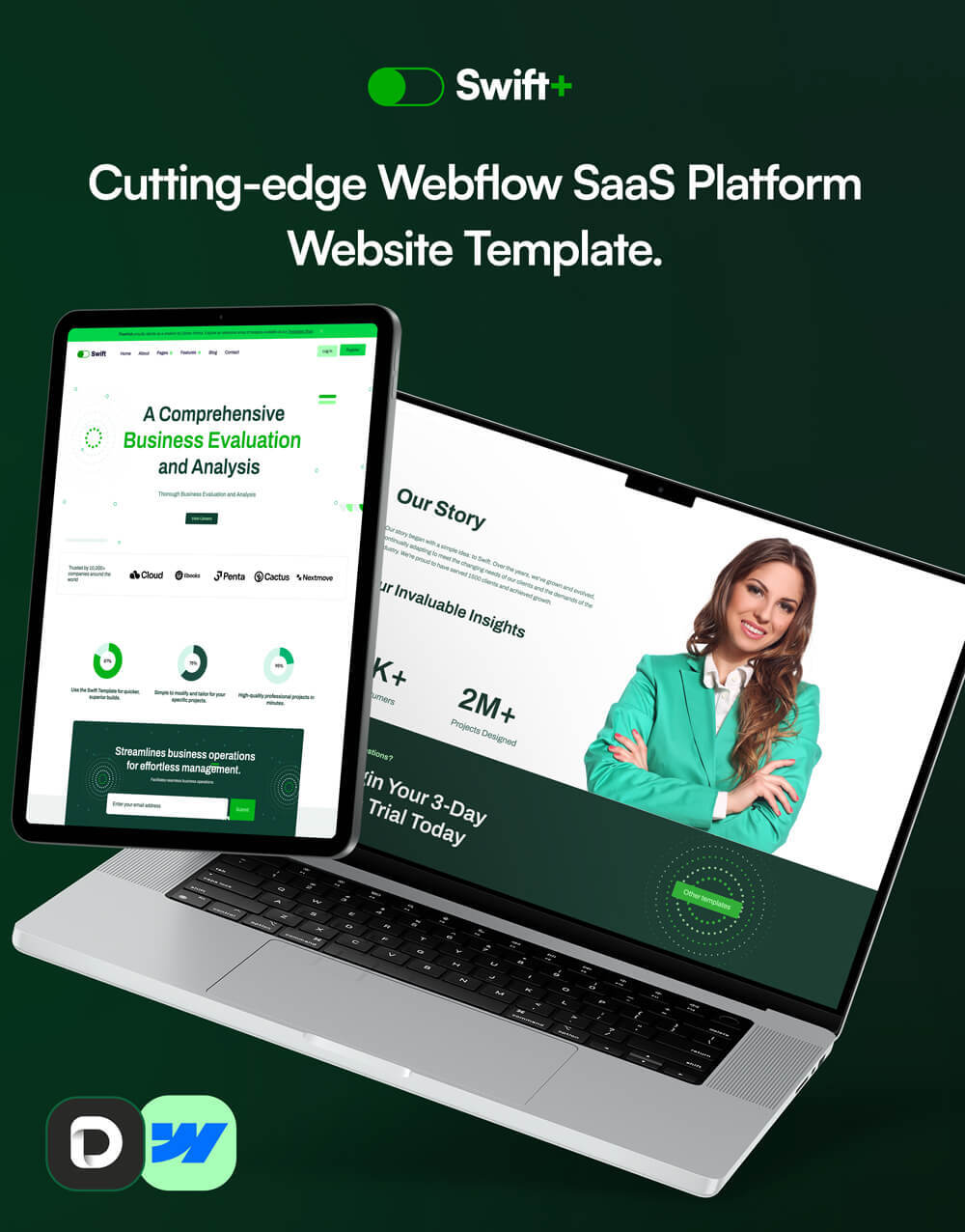 SwiftPro - Technology HTML5 Responsive Website Template