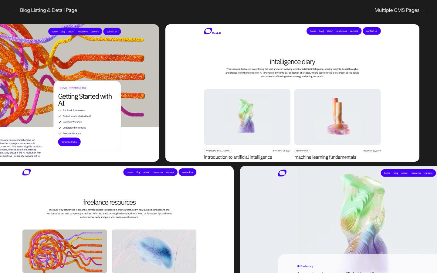 Oval AI - Technology HTML5 Responsive Website Template